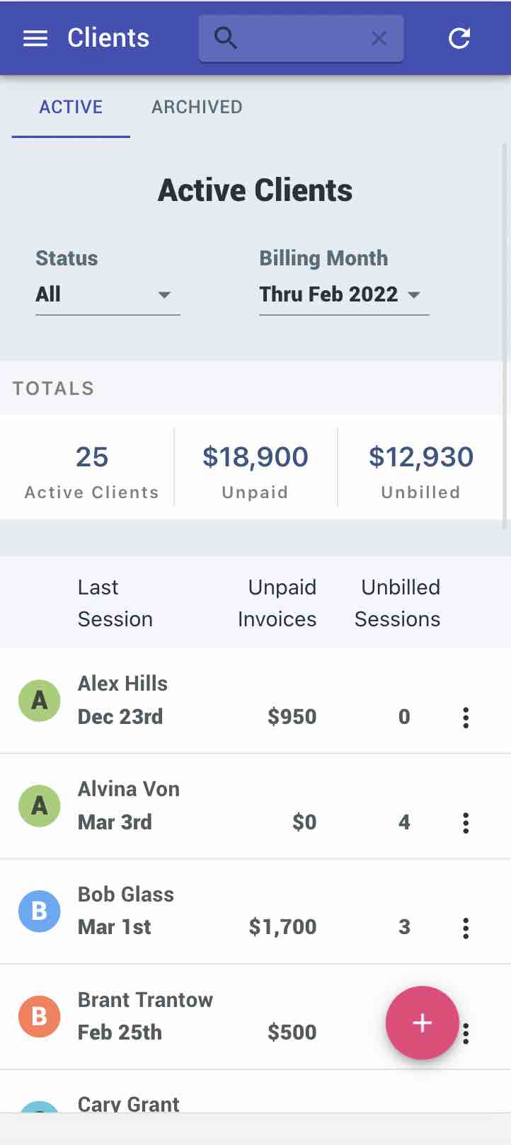 Workbox Billing App
